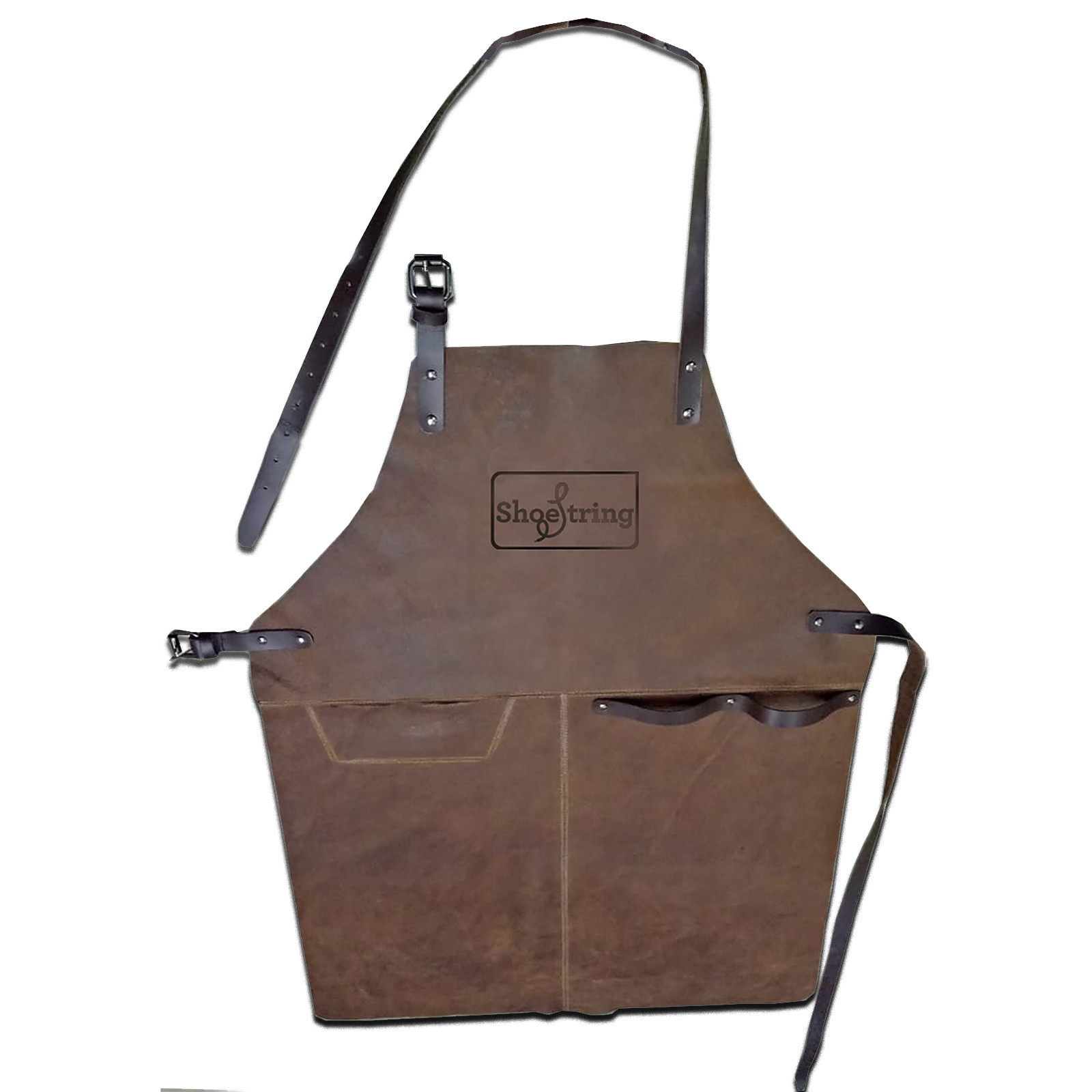 Shoe-string Leather Apron - With Logo | Victor de Banke