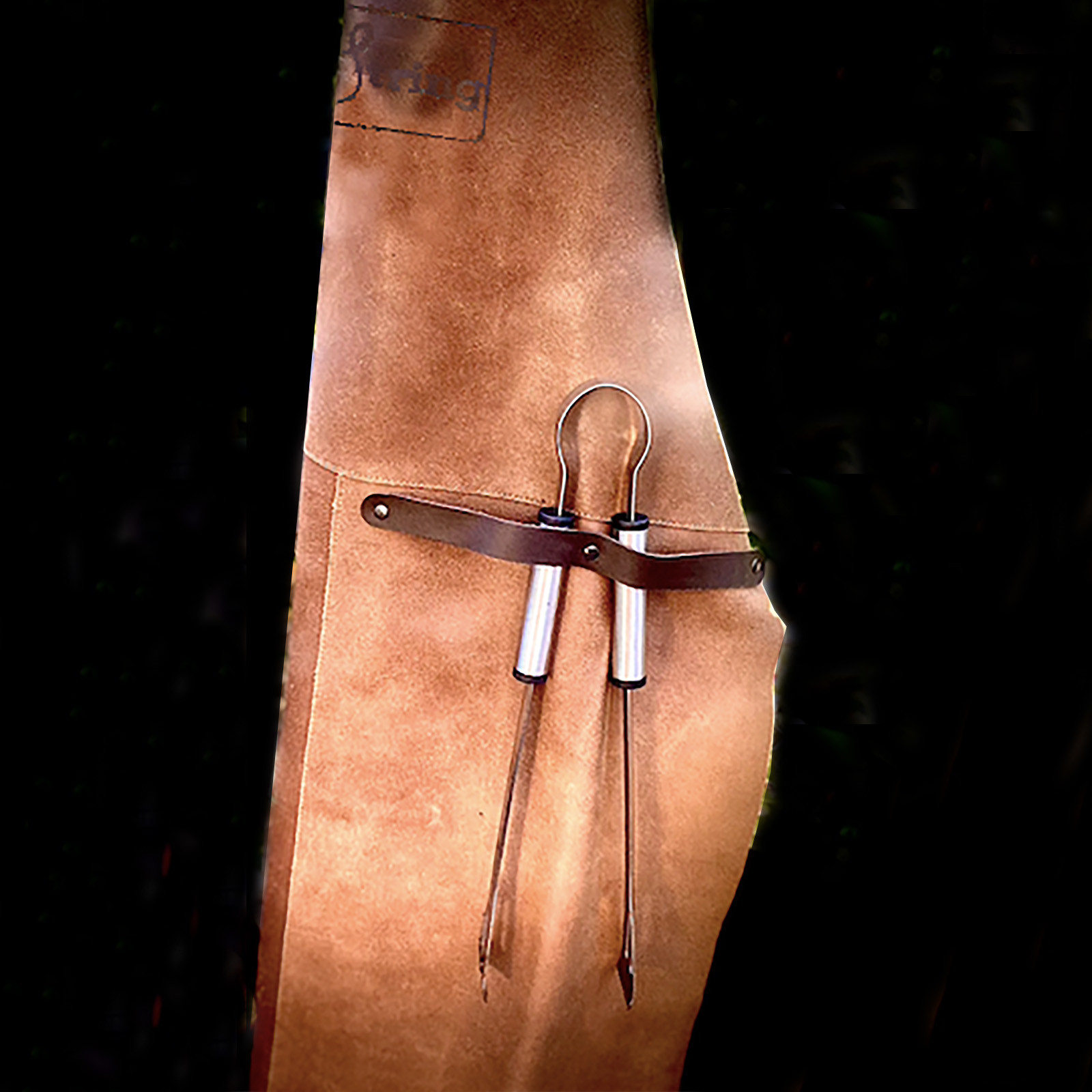 Shoe-string Leather Apron - With Logo | Victor de Banke