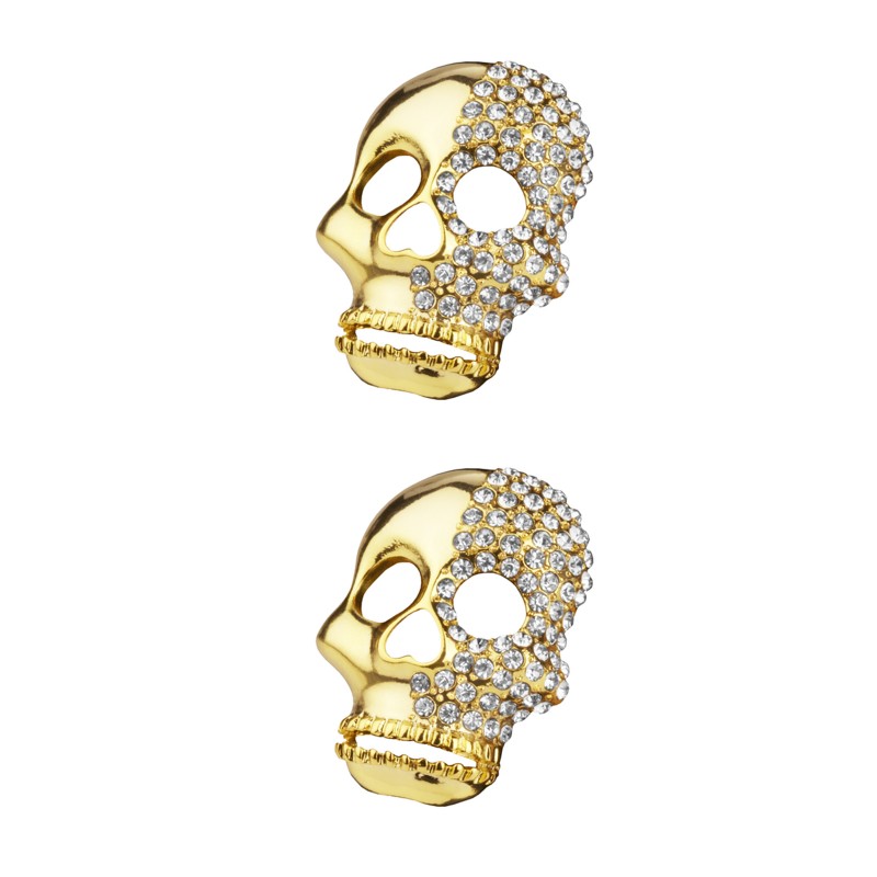 Shoe Clips Two Faced Skull | Victor de Banke